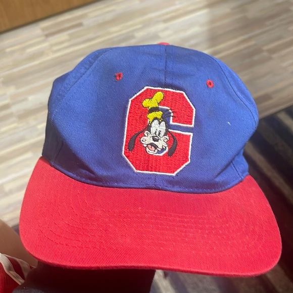 Disney | Accessories | Goofy Red And Blue Cap | Poshmark